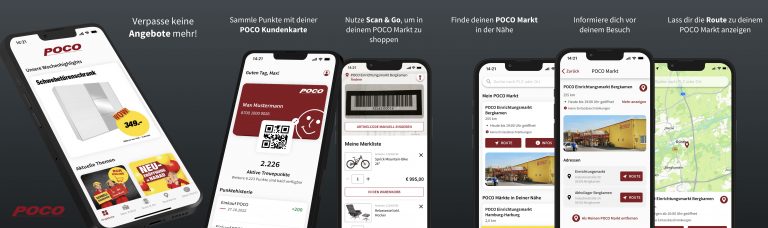 POCO hat jetzt eine App - POCO Einrichtungsmärkte GmbH